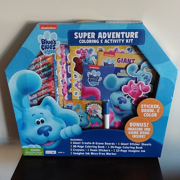 Rugrats And Blues Clues Coloring Pages